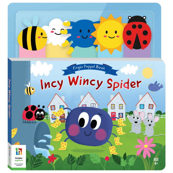 Incy Wincy Spider Finger Puppet Book | Target Australia