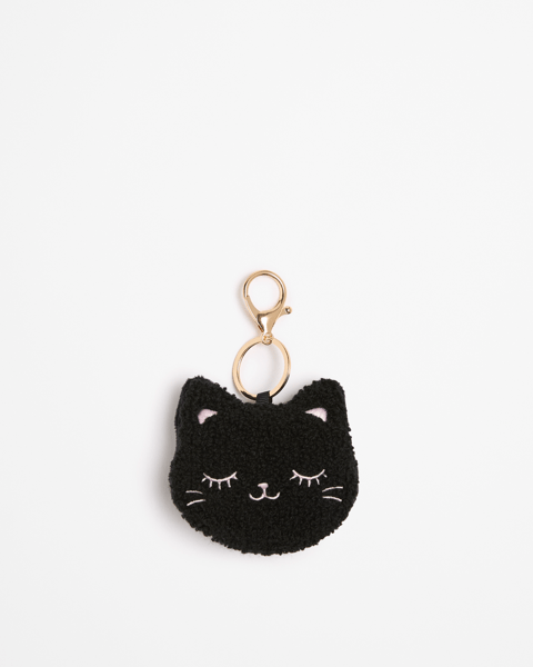 Kids Fluffy Cat Bag Charm | Target Australia