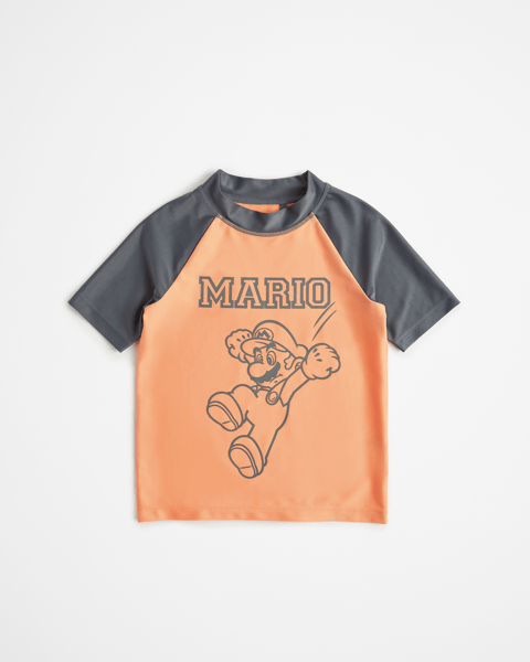 Super Mario Swim Rash Vest | Target Australia