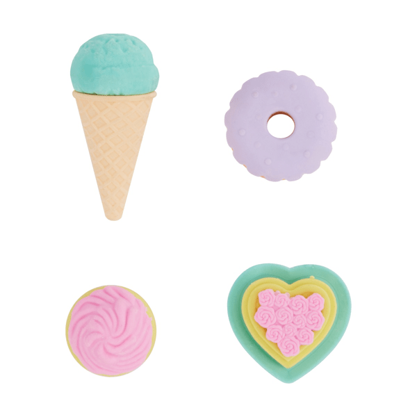 3D Erasers, 4 Pack, Assorted - Anko | Target Australia