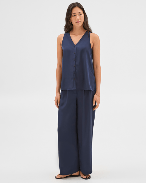 Sleeveless Vest Detail Top - Preview | Target Australia