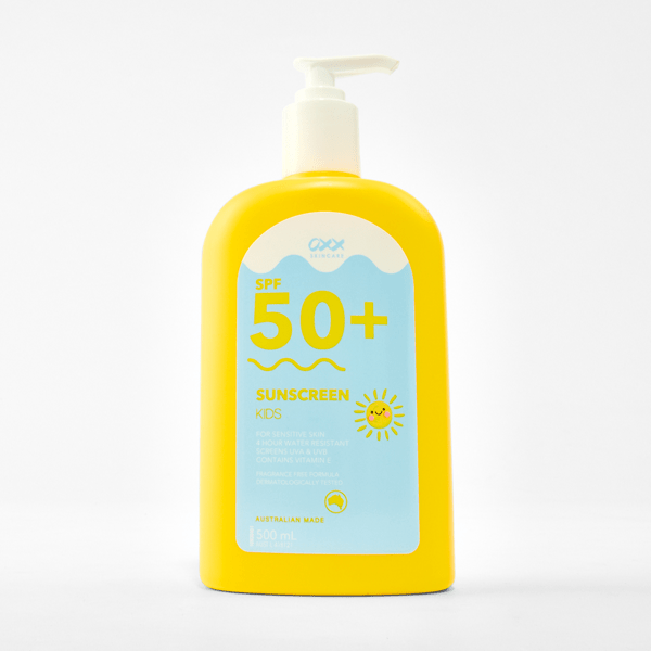 Kids SPF 50+ Sunscreen 500 ml, Vitamin E - OXX Skincare | Target Australia