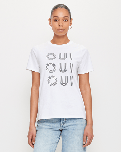 Printed Fitted Crew T-Shirt | Target Australia