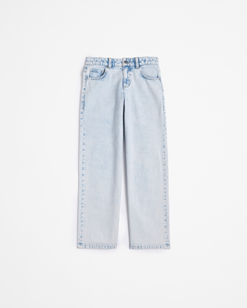 Wide Leg Denim Jeans - Light Wash | Target Australia