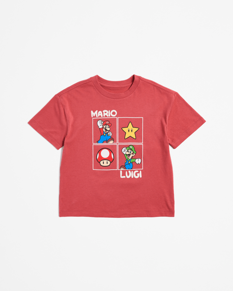Super-Mario Oversize T-shirt | Target Australia