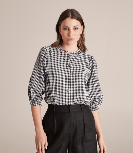 Preview Gingham Top | Target Australia
