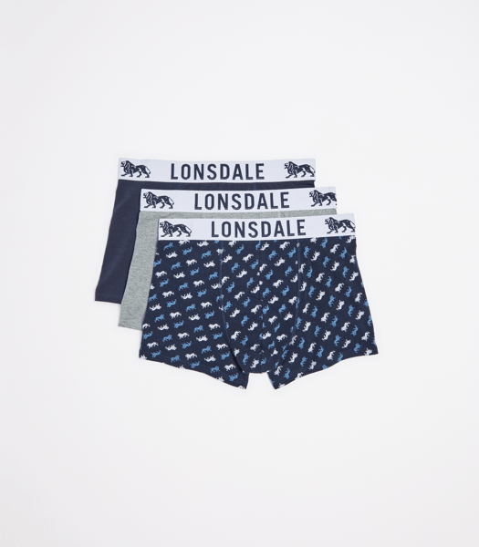 Lonsdale London 3 Pack Trunks | Target Australia