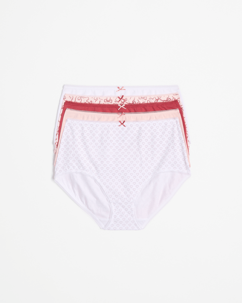 5 Pack Cotton/Elastane Full Briefs | Target Australia