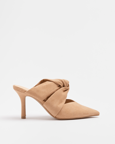 Womens Stiletto High Heel Slip On Knot Front Point - Bridey | Target ...