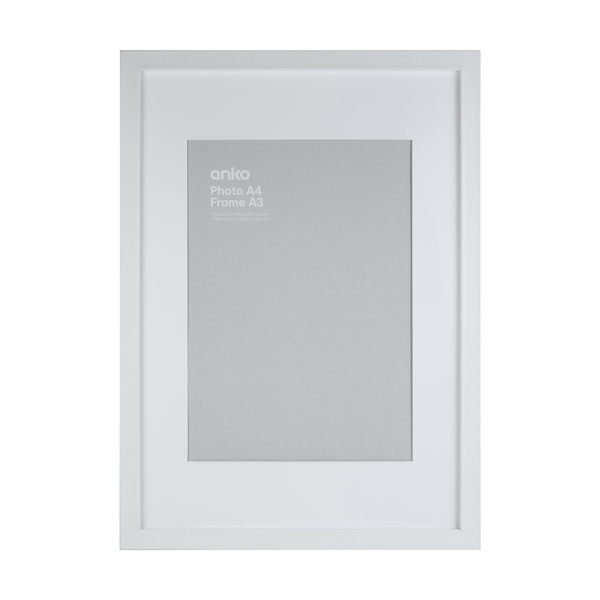 A4 Frame Box, White - Anko | Target Australia