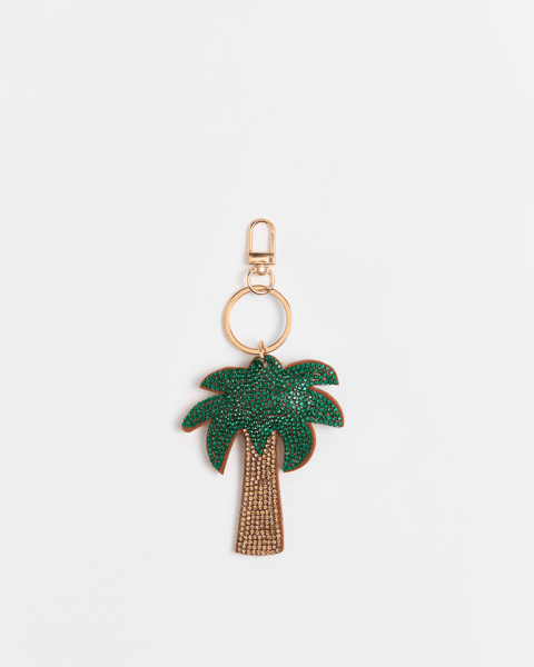 Sparkle Palm Tree Bag Charm | Target Australia