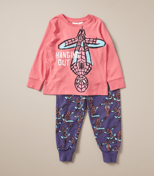 Marvel Spider-Man Cotton Pyjama Set | Target Australia