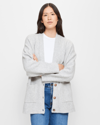 Super Soft Oversized Cardigan - Grey Marle | Target Australia