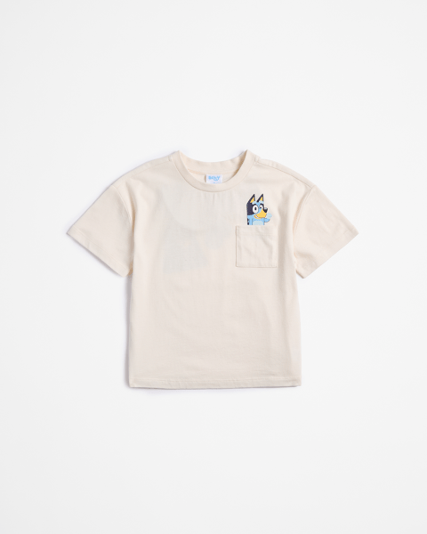 Bluey Pocket T-shirt | Target Australia