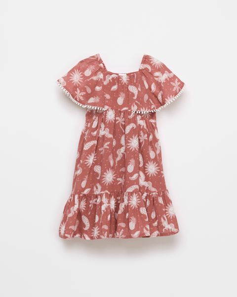 Australian Cotton Woven Prairie Printed Dress | Target Australia