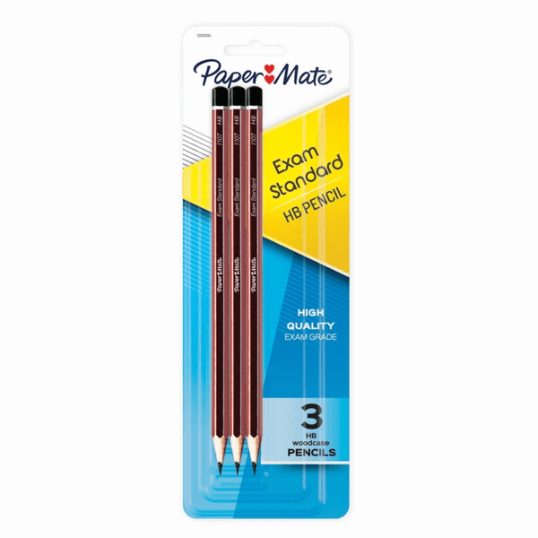 Paper Mate Woodcase HB Pencils - 3 Pack | Target Australia