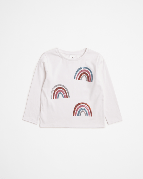 Embellished Sequin Print Top | Target Australia