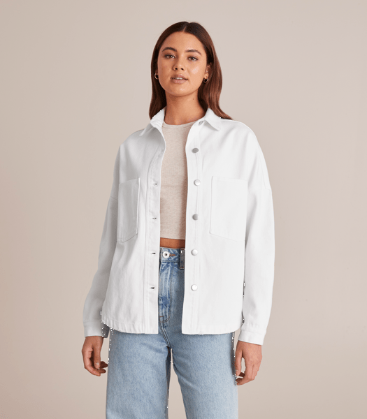 Lily Loves Denim Shacket | Target Australia