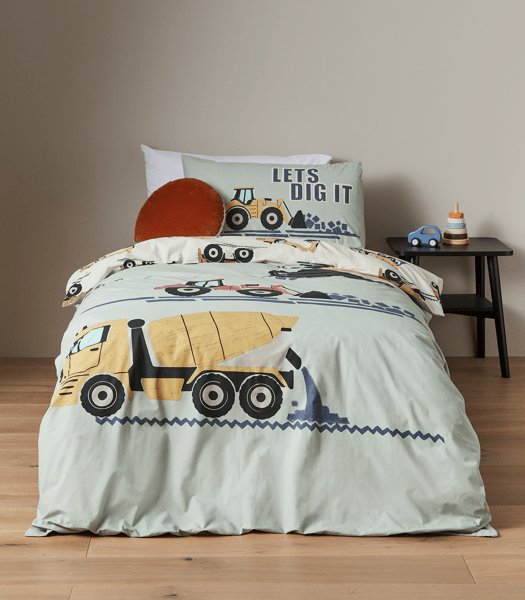 Benji Trucks Quilt Cover Set | Target Australia