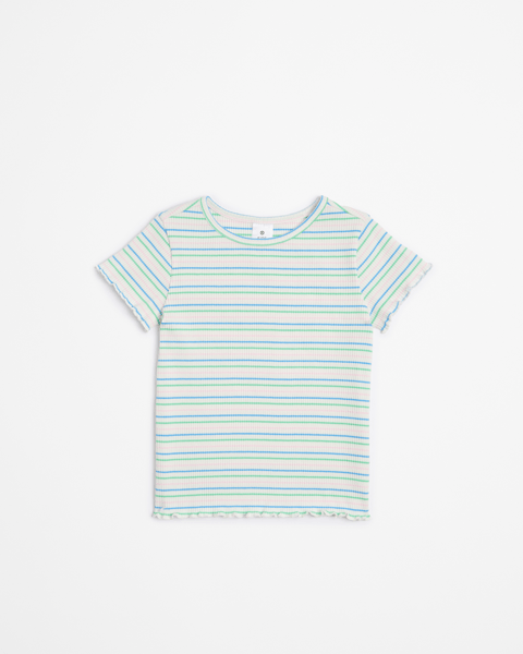 Australian Cotton Girls Rib T-shirt | Target Australia