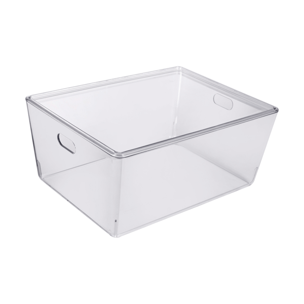 11L Smooth and Shiny Plastic Tub, Clear - Anko | Target Australia
