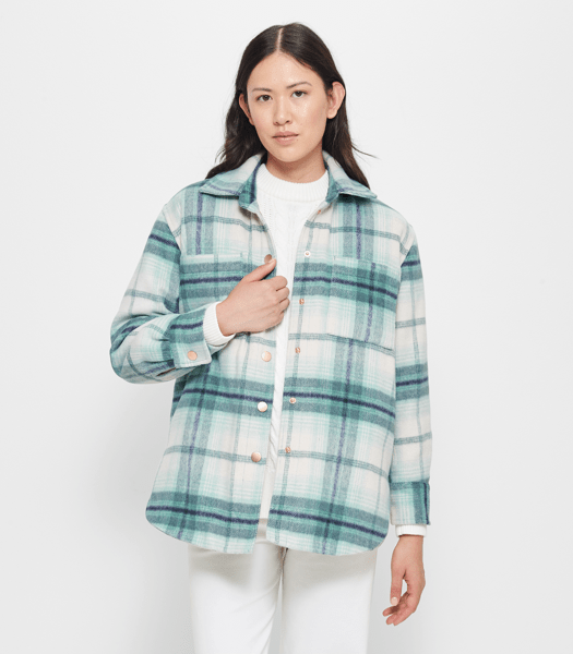 Button Up Shacket | Target Australia