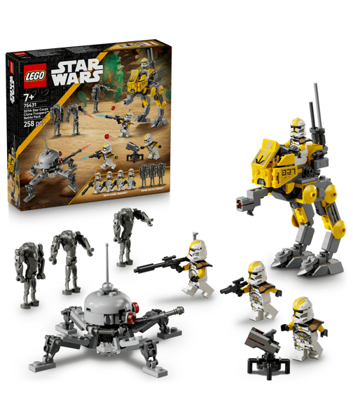 LEGO® Star Wars TM 327th Star Corps Clone Troopers™ Battle Pack 75431 ...