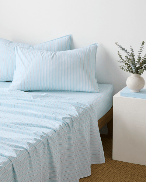 Bodie Australian Cotton Striped Sheet Set | Target Australia