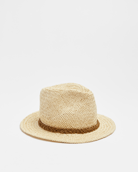Kids Straw Trilby Hat | Target Australia