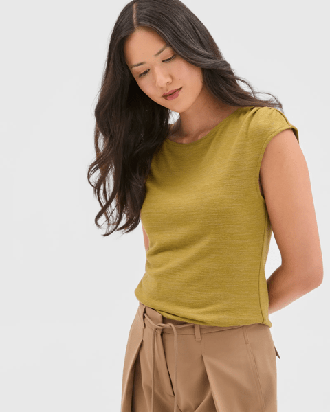 Preview Sleeveless Drape Tank | Target Australia
