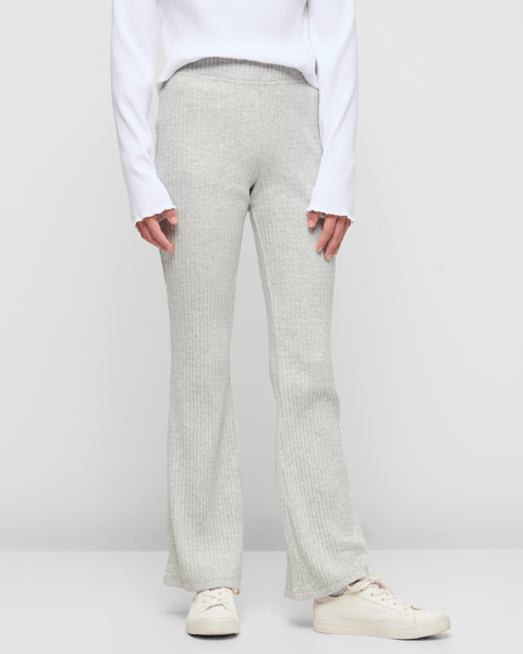Australian Cotton Blend Rib Flare Leggings | Target Australia