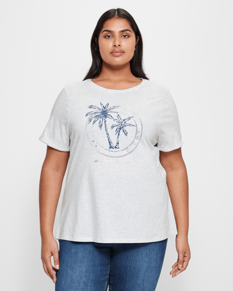 Curve Graphic T-Shirt | Target Australia