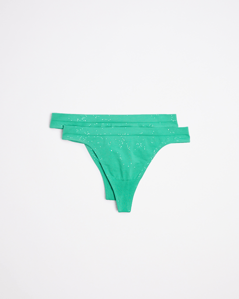 2 Pack Cotton Seamfree G-String Briefs | Target Australia