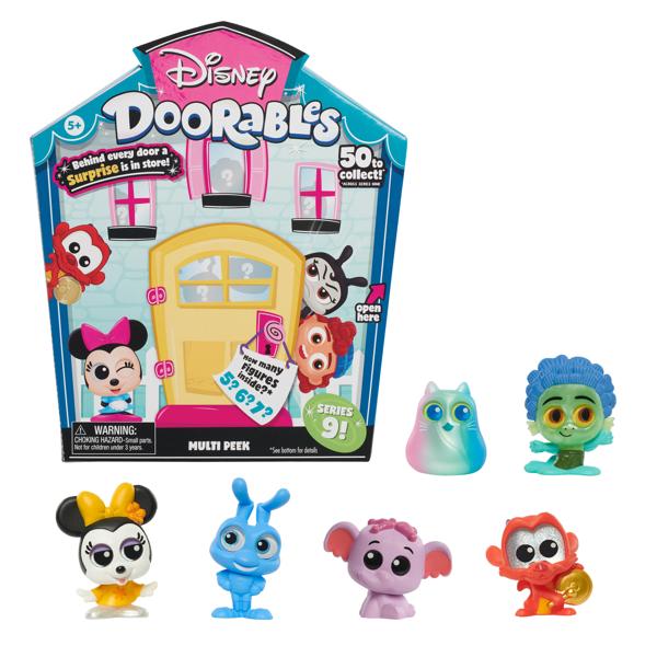 Disney Doorables Multi Peek Series 9 Collectible Figures Assorted