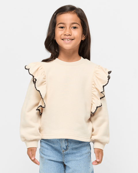 Frill Sweat Jumper | Target Australia