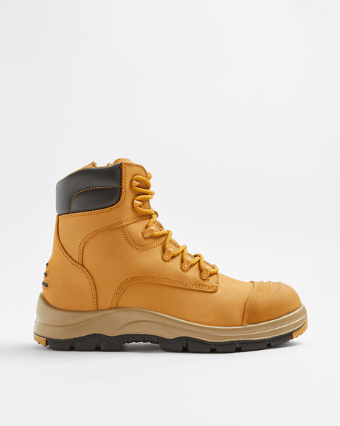 Mens Graphite Payload Side Zip Metal Free Lace Up Safety Work Boot ...