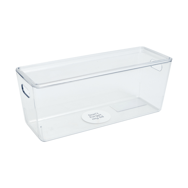 5L Smooth and Shiny Plastic Tub, Clear - Anko | Target Australia
