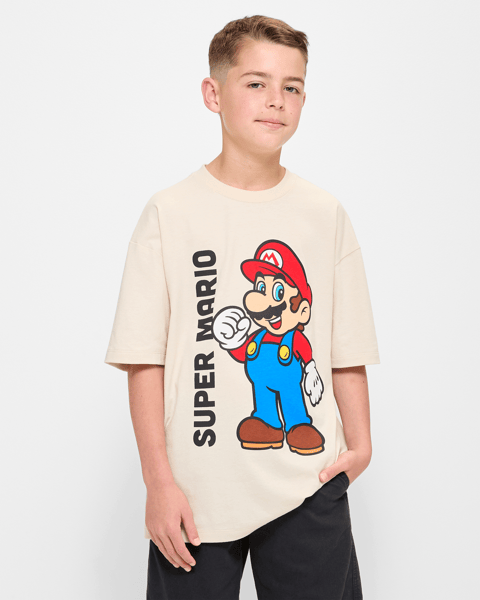 Super Mario Oversize T-shirt | Target Australia
