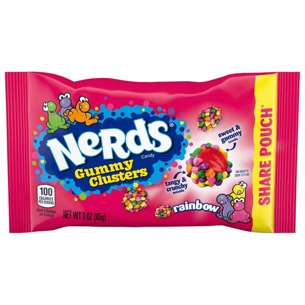 Nerds Rainbow Gummy Clusters Share Pouch 85g | Target Australia