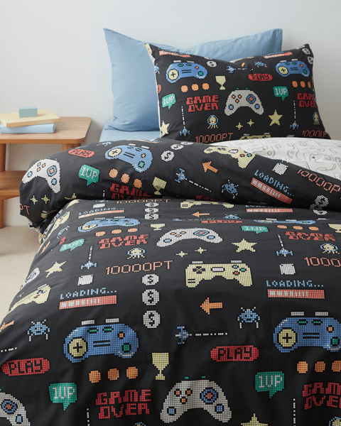 Felix Gaming Kids Quilt Cover Set | Target Australia