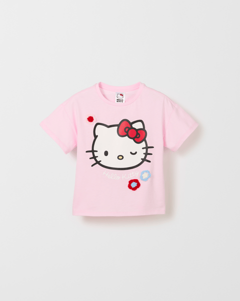 Hello Kitty Crochet Flower T-Shirt | Target Australia