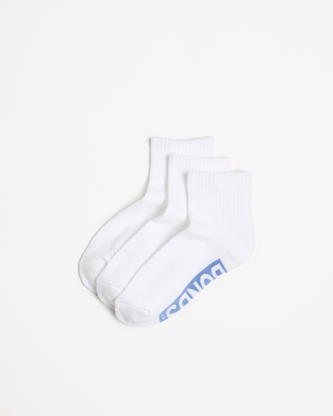 Cotton Blend Logo Cushioned Quarter Crew Socks 3 Pack - Bonds | Target ...