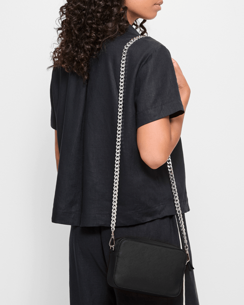 Chain Long Bag Strap - Silver | Target Australia