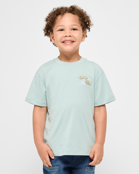 Australian Cotton Short Sleeve T-Shirt - Blue | Target Australia