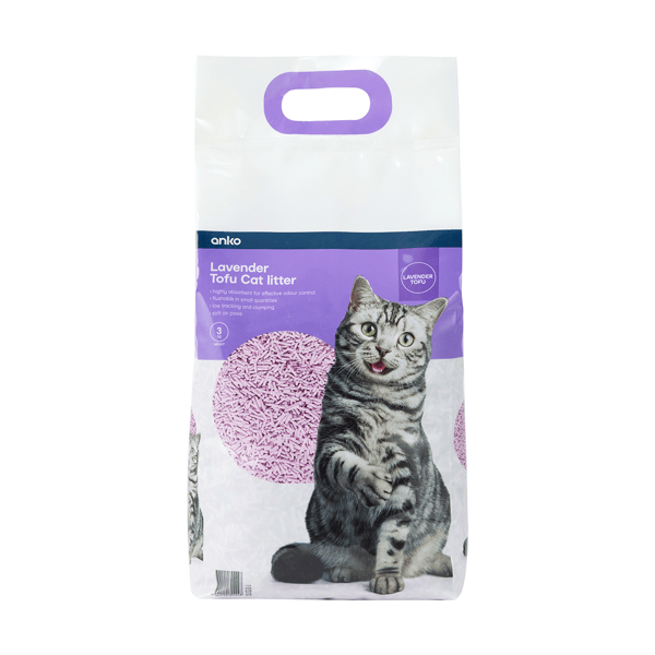 Cat Litter Tofu Lavender 3kg - Anko | Target Australia