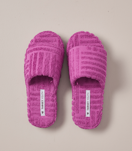 Kids Senior Terry Slides | Target Australia