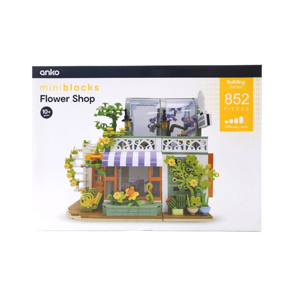 852 Pieces Mini Blocks Building Series: Flower Shop - Anko | Target ...