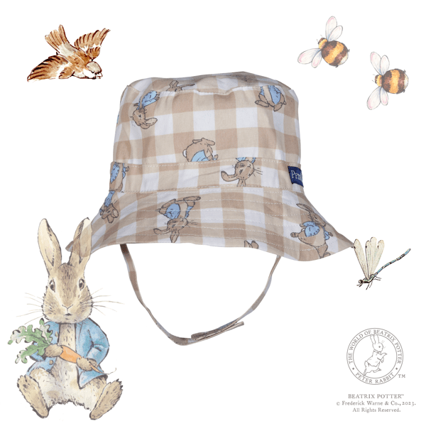 Peter Rabbit Baby Hat - Gingham | Target Australia