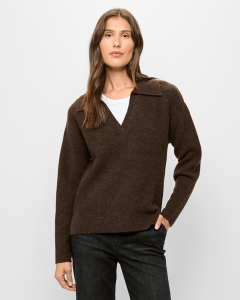 Super Soft Fly Collar Jumper | Target Australia