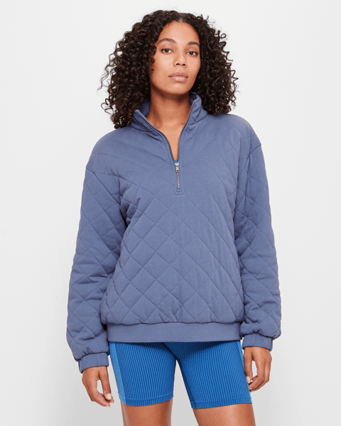 Active 1/4 Zip Quilted Jumper | Target Australia